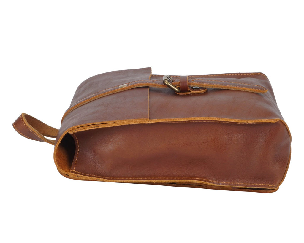 Heritage Vintage Leather Mini Backpack – YONDER BAGS