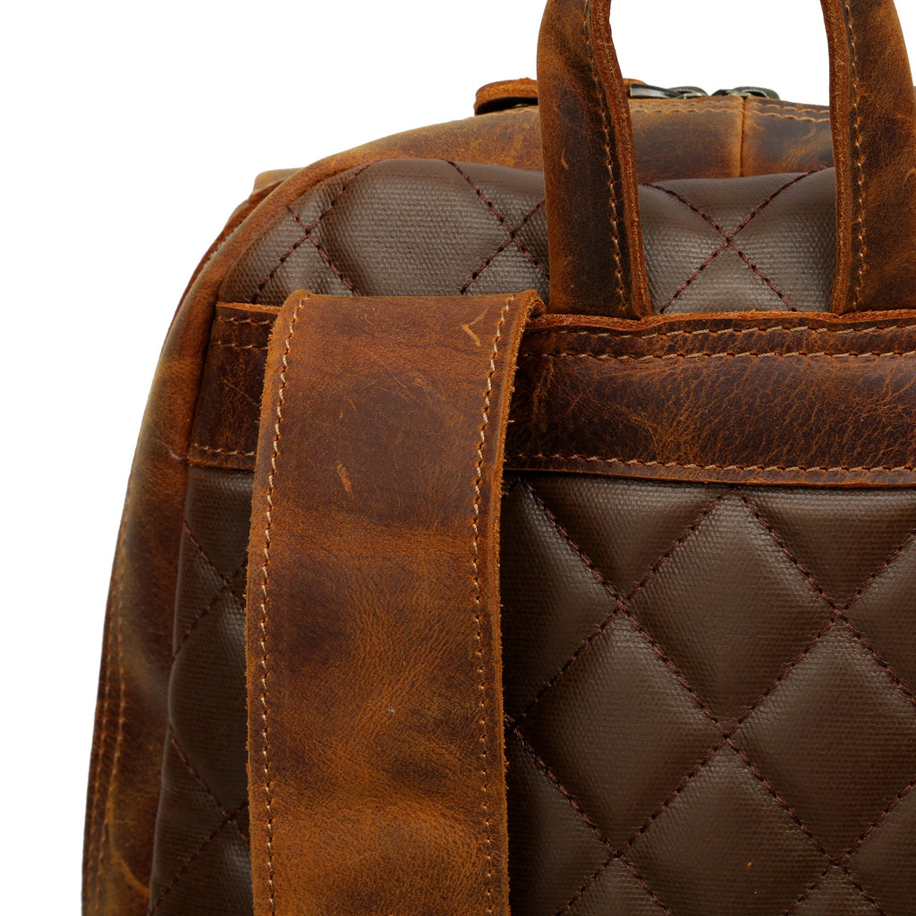 Smith Vintage Leather Backpack – YONDER BAGS