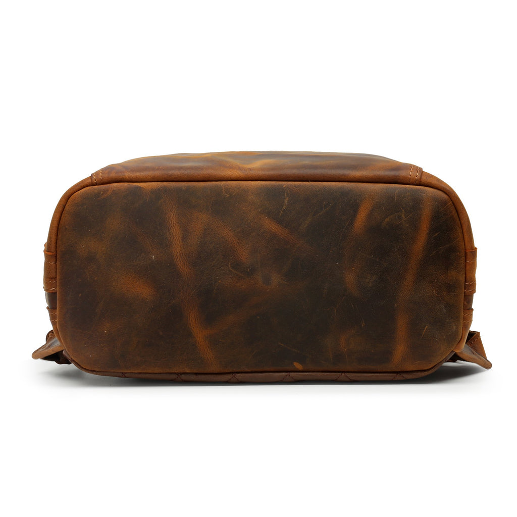 Smith Vintage Leather Backpack – YONDER BAGS